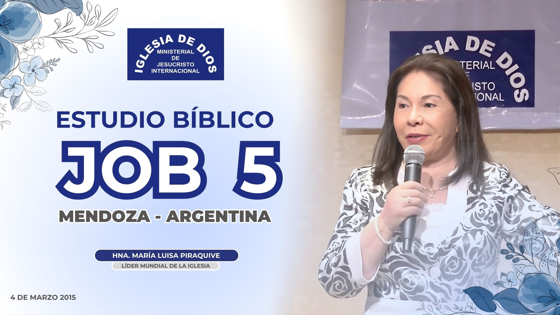 Job 5 - Sitio web oficial de la Iglesia de Dios Ministerial de ...