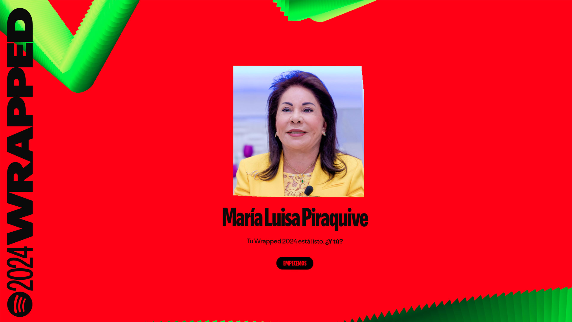 Spotify Wrapped 2024 - Hna. María Luisa Piraquive - Sitio web oficial ...
