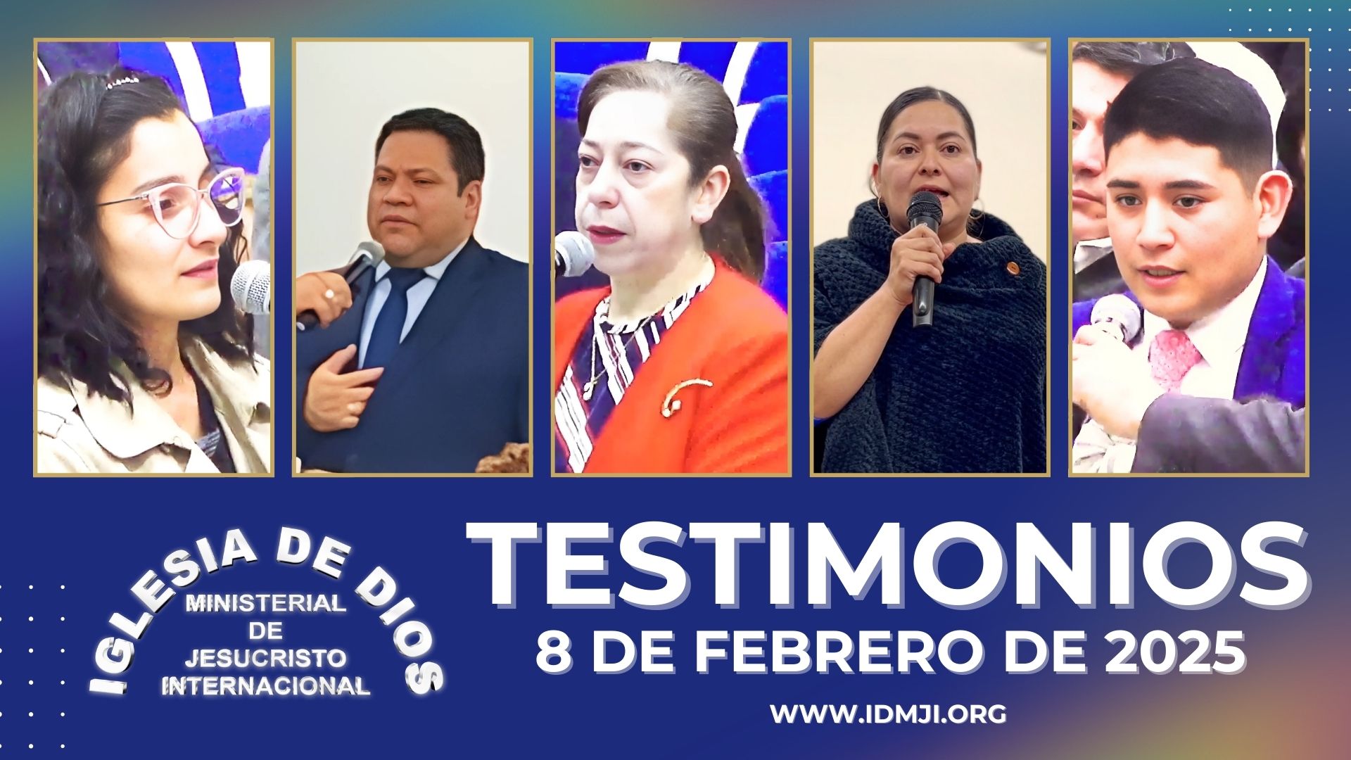 Testimonios 8 de febrero de 2025 - Iglesia de Dios Ministerial de ...