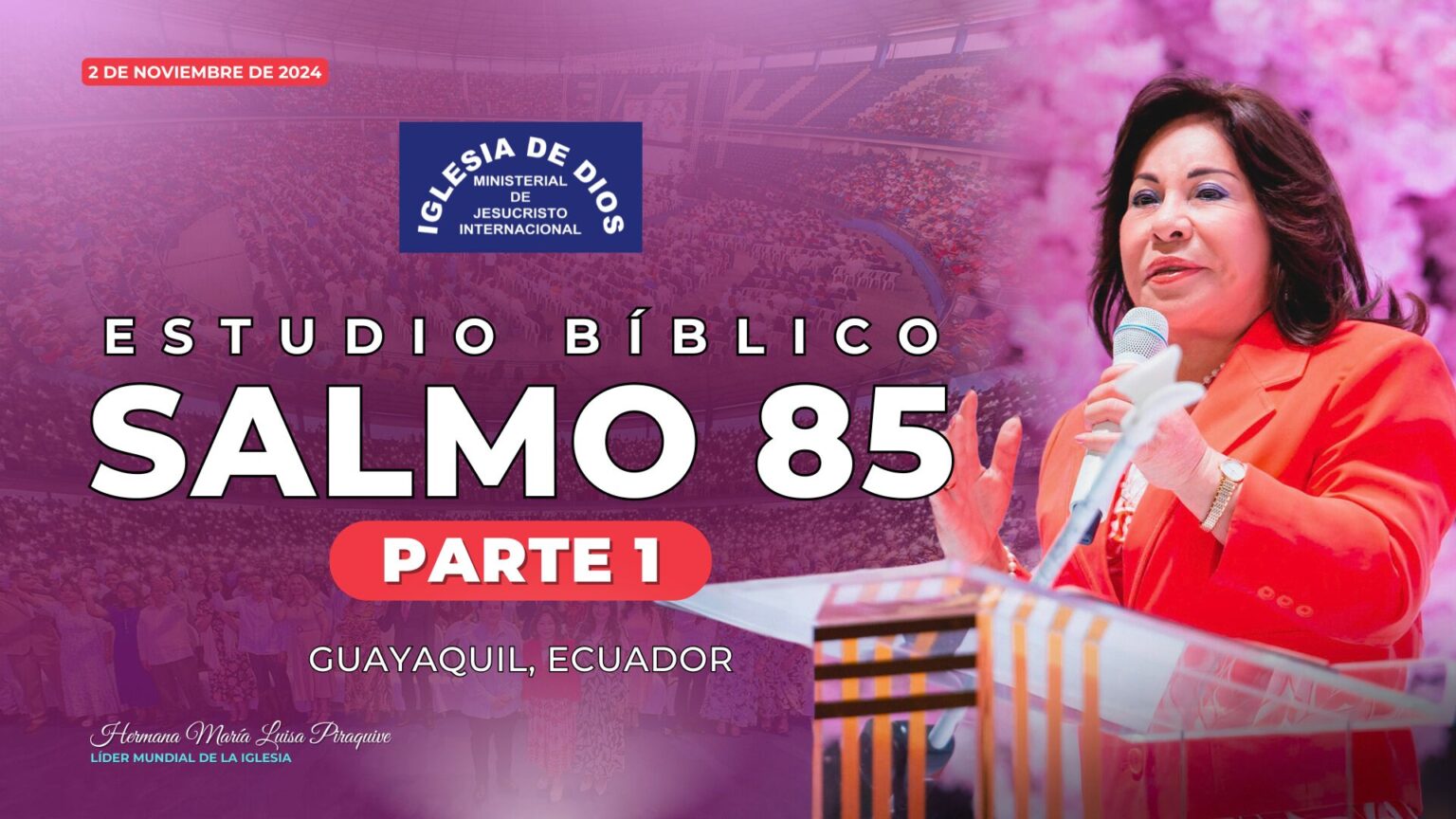 Estudio bíblico: Mateo 5 vr. 1 al 12, Parte 1 Hna. María Luisa Piraquive, IDMJI – Sitio web ...