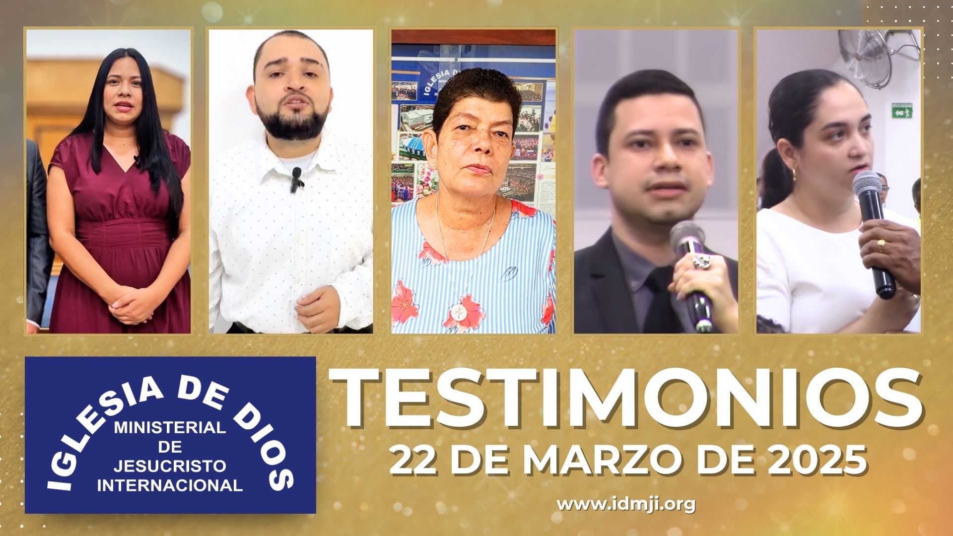 Testimonios 22 de marzo de 2025 - Iglesia de Dios Ministerial de ...