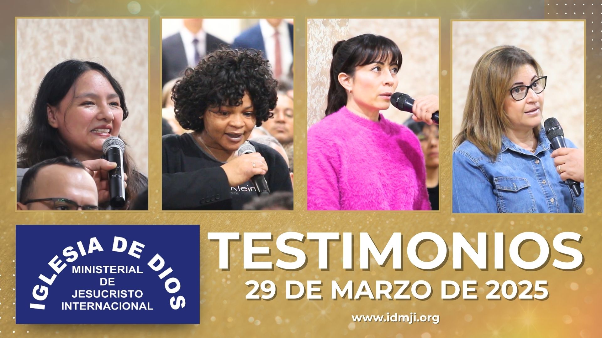 Testimonios 29 de marzo de 2025 - Iglesia de Dios Ministerial de ...