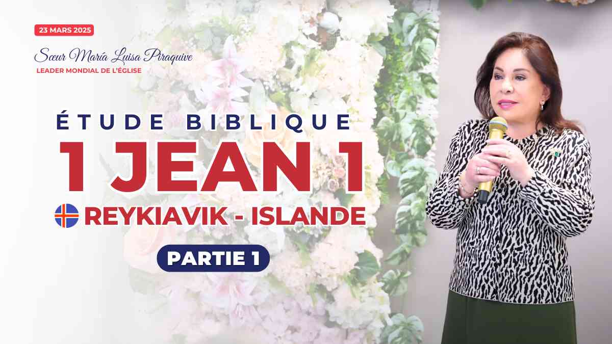 Étude Biblique : 1 Jean 1 - Partie 1 - Reykjavik Islande - 23 mars 2025 ...