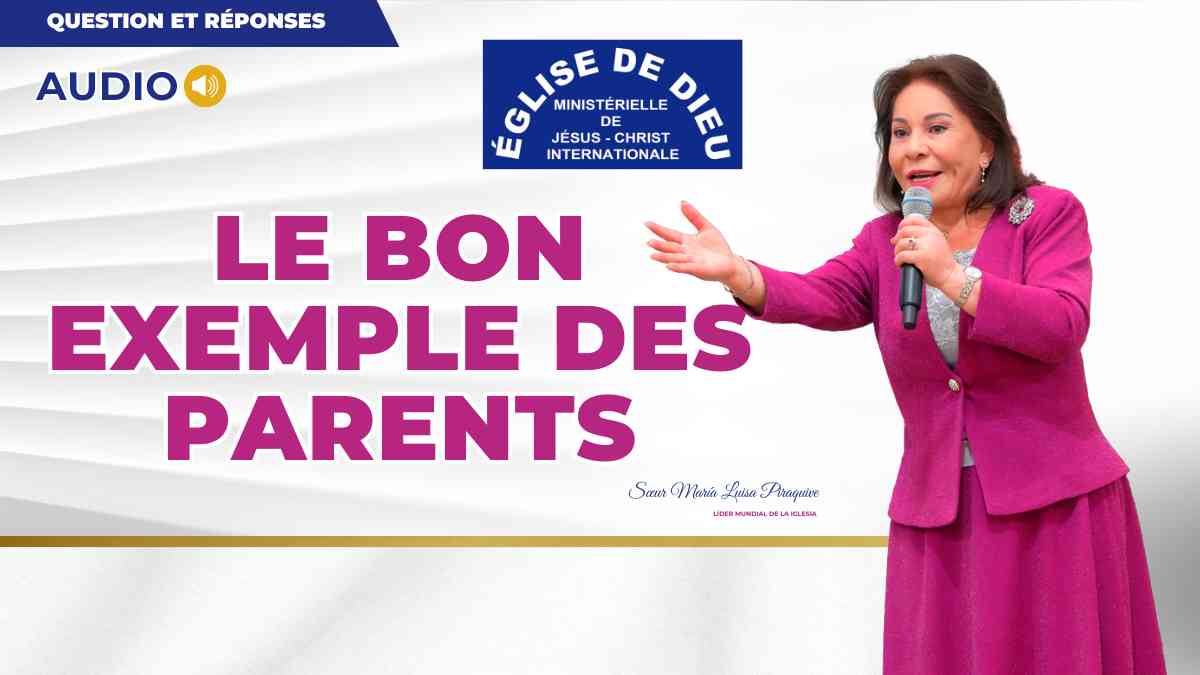 Questions et réponses : Le bon exemple des parents - Sr. Maria Luisa ...