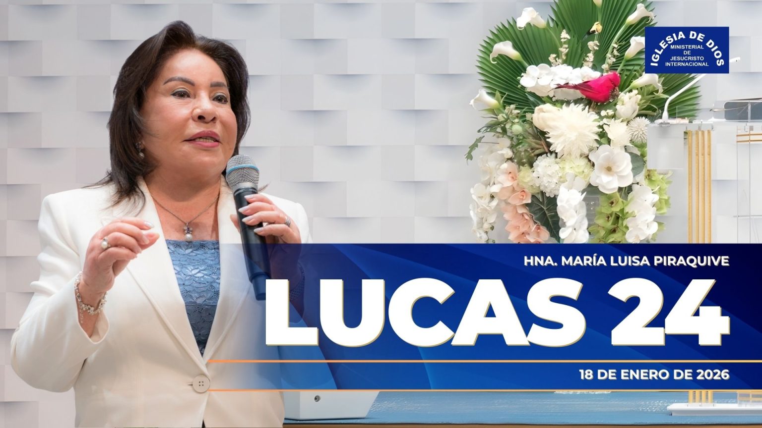 Enseñanza: Juan 1 - Hermana María Luisa Piraquive - 25 de enero de 2026 ...