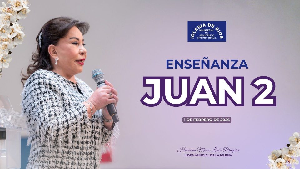 Enseñanza: Juan 1 - Hermana María Luisa Piraquive - 25 de enero de 2026 ...