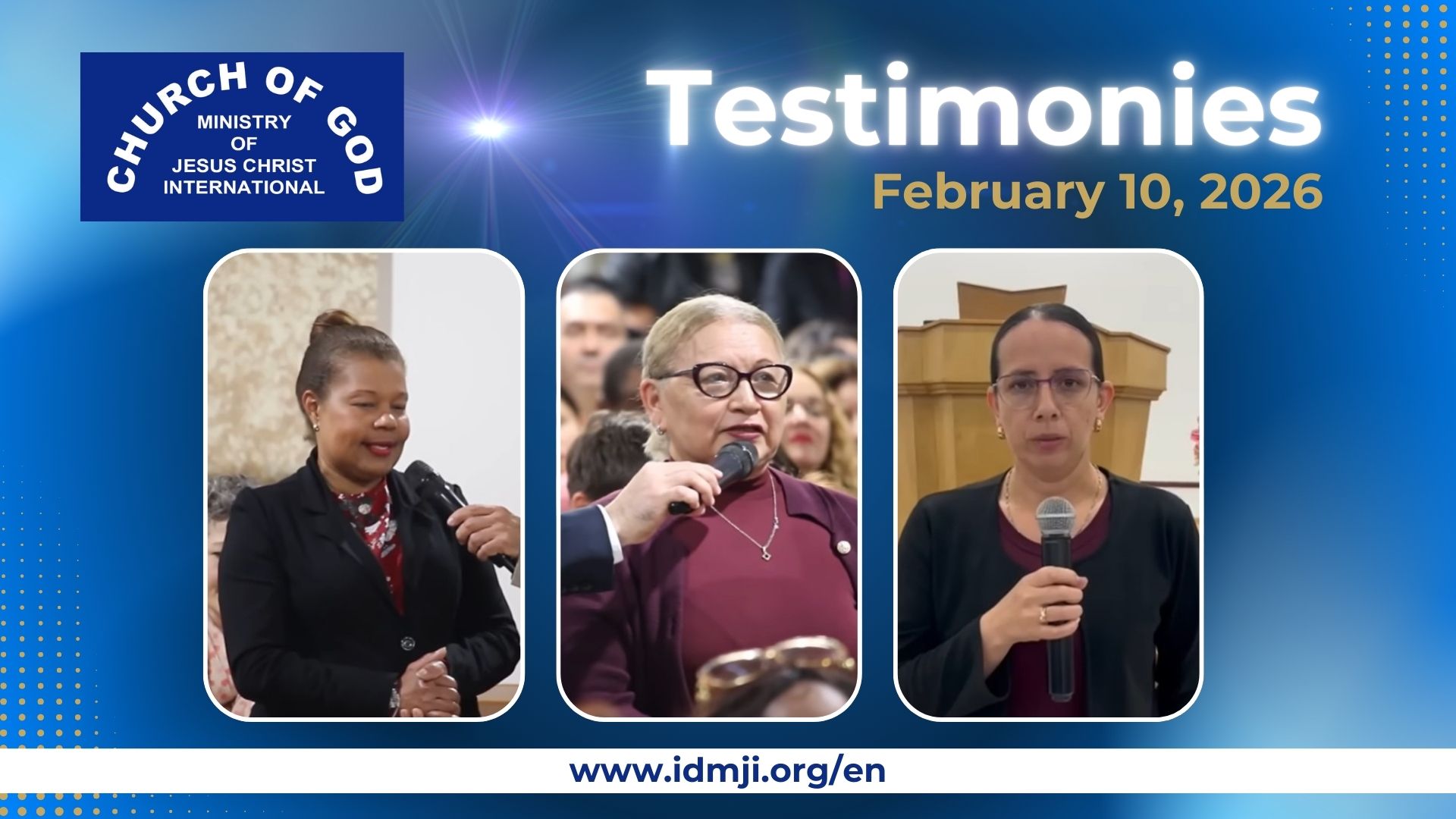 Testimonies February 10, 2026 – CGMJCI - Church of God Ministry of ...