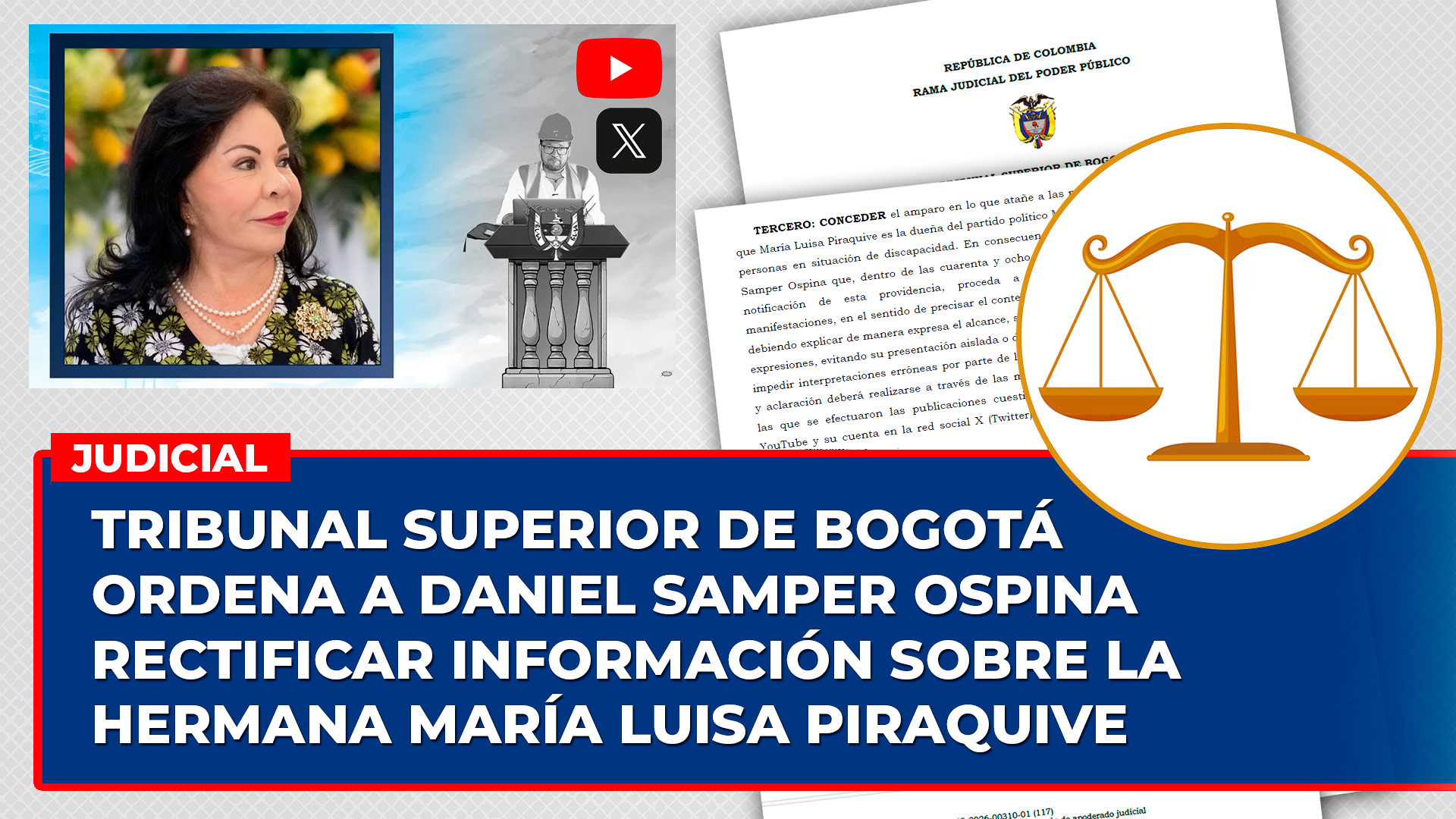 Tribunal Superior de Bogotá ordena a Daniel Samper Ospina rectificar ...